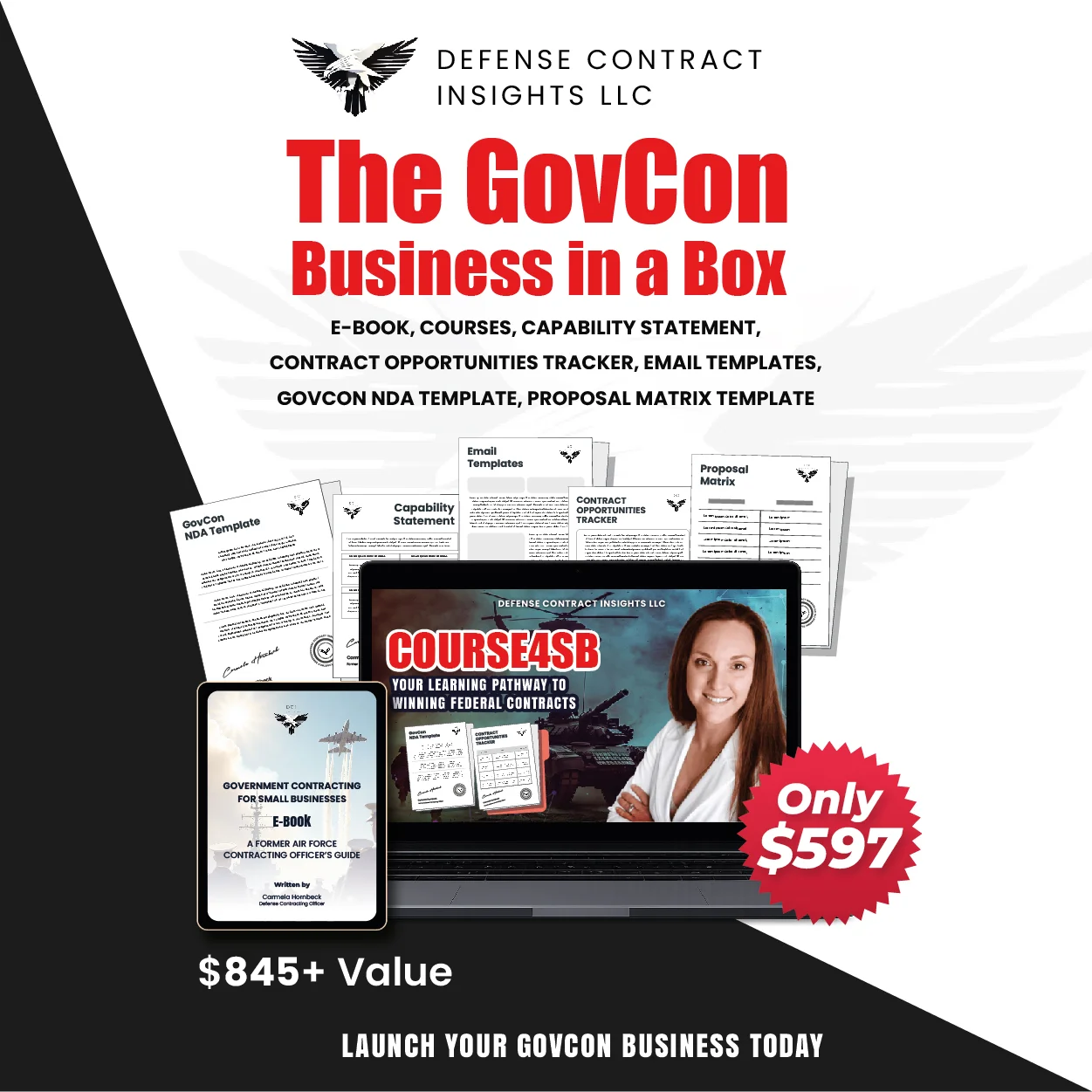 GovCon Business-in-a-Box - Defense Contract Insights